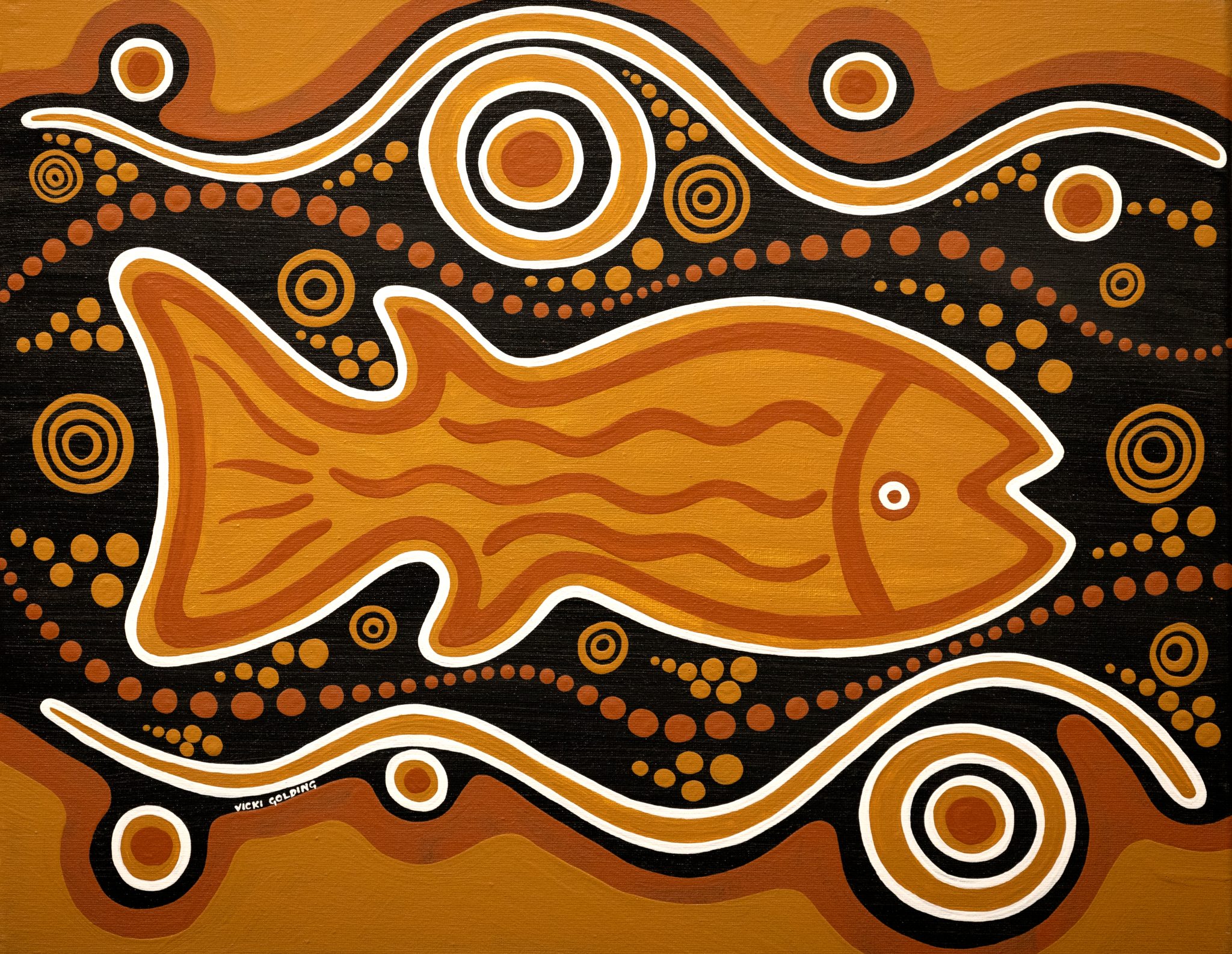 Saltwater Fish | Boomalli Aboriginal Artists Co-operative